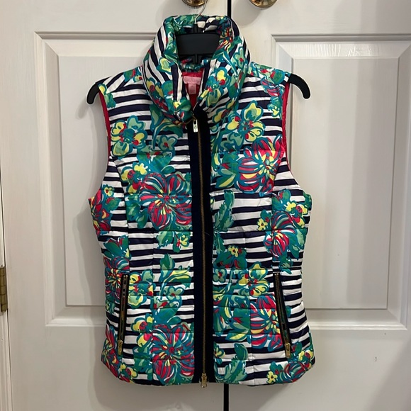 Lilly Pulitzer | Jackets & Coats | Lilly Pulitzer Puffer Vest | Poshmark